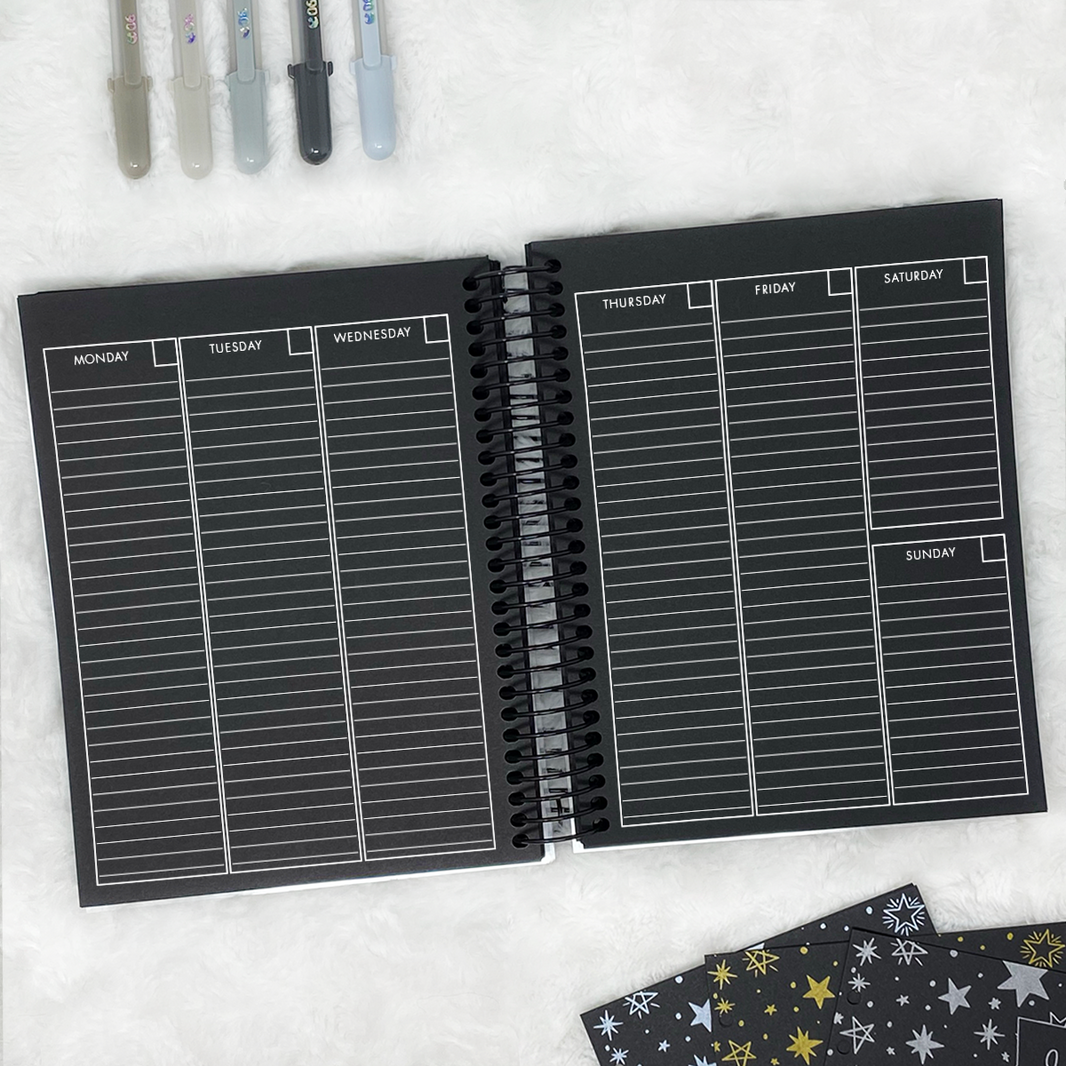 Designer Coil Planners | Premium Spiral Bound | LPA – Lights Planner Action