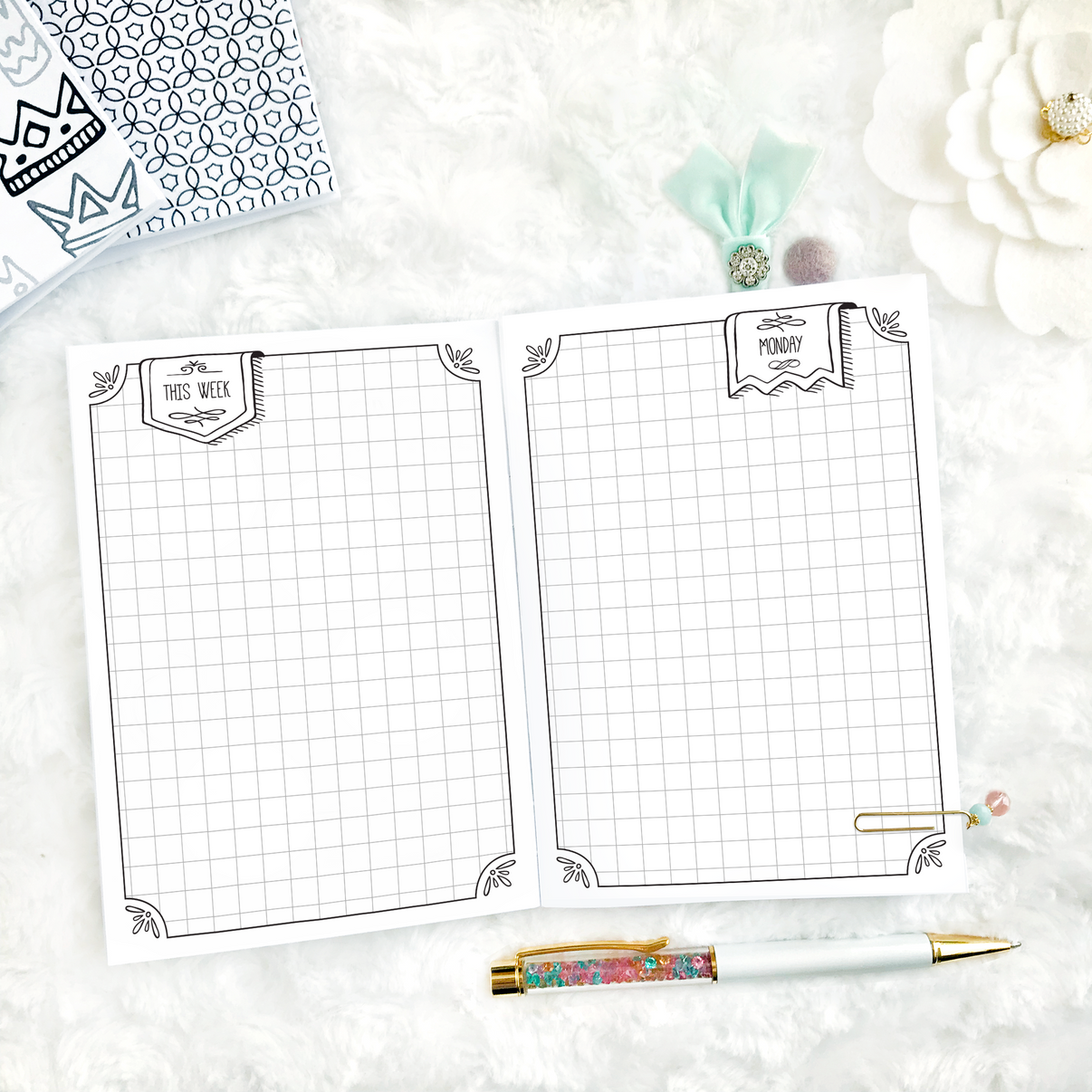 LPA Planner Inserts | The Tina Daily | Printable – Lights Planner Action