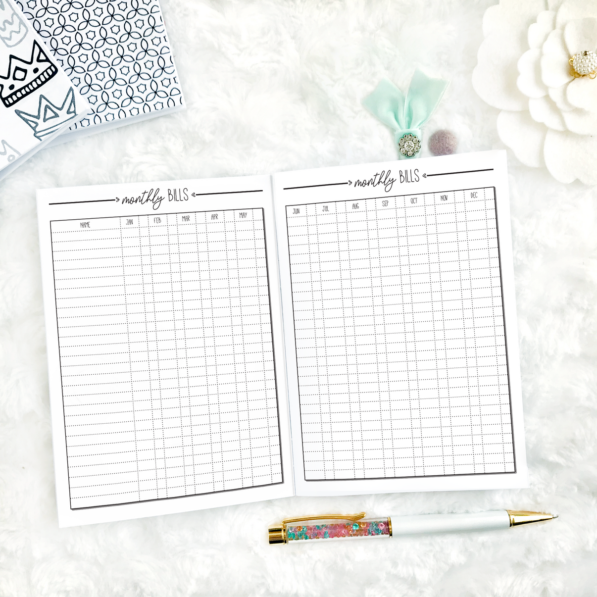 Financial Planner & Monthly Budget Planner | Lights Planner Action