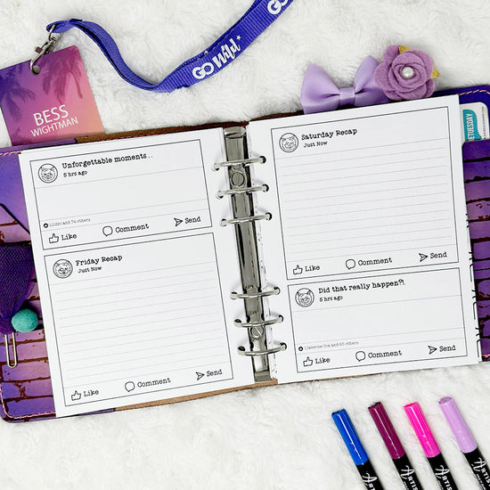 Go Wild Official Merchandise | Wild Days Planner | Printable – Lights ...